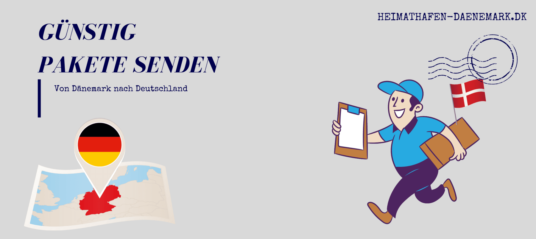 Post und Pakete in Dänemark | Heimathafen DK